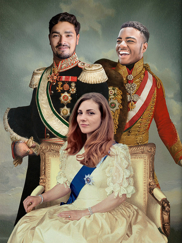Royal couple 10 - Custom Poster – Make Me Royal