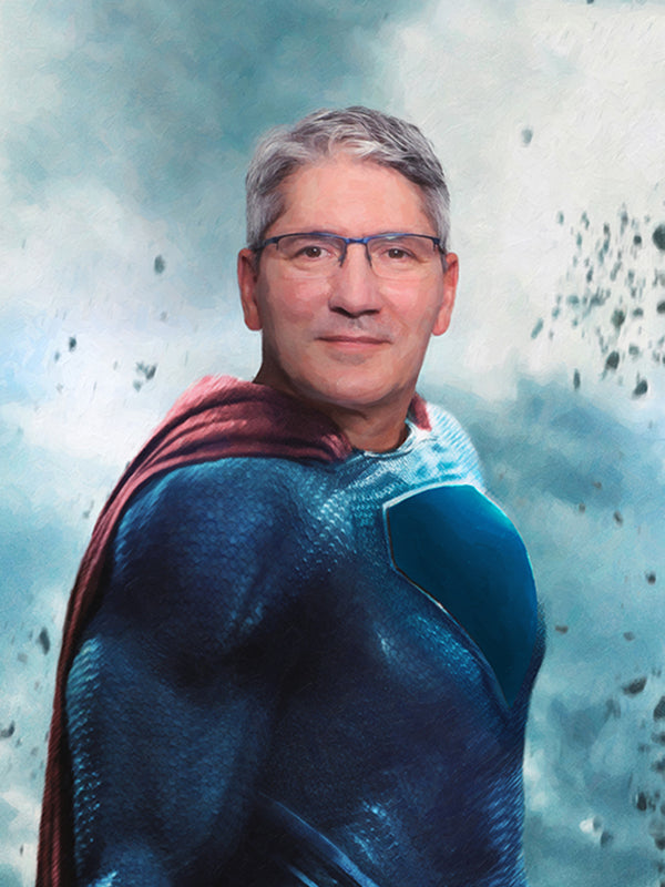 Superhuman - Custom Canvas — Make Me Royal